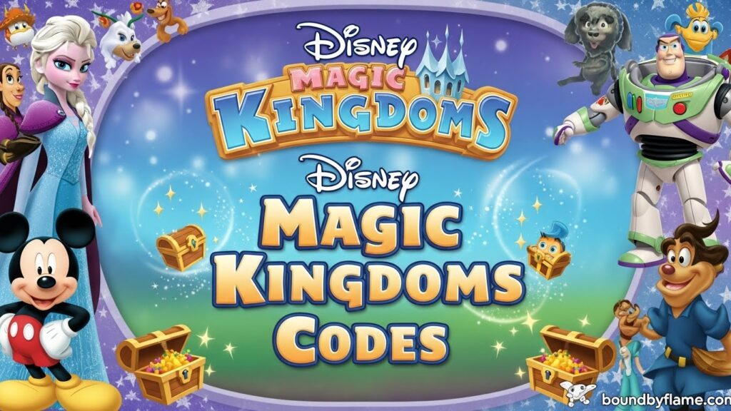 Disney Magic Kingdoms Codes (March 2026) 10+ New Codes Available