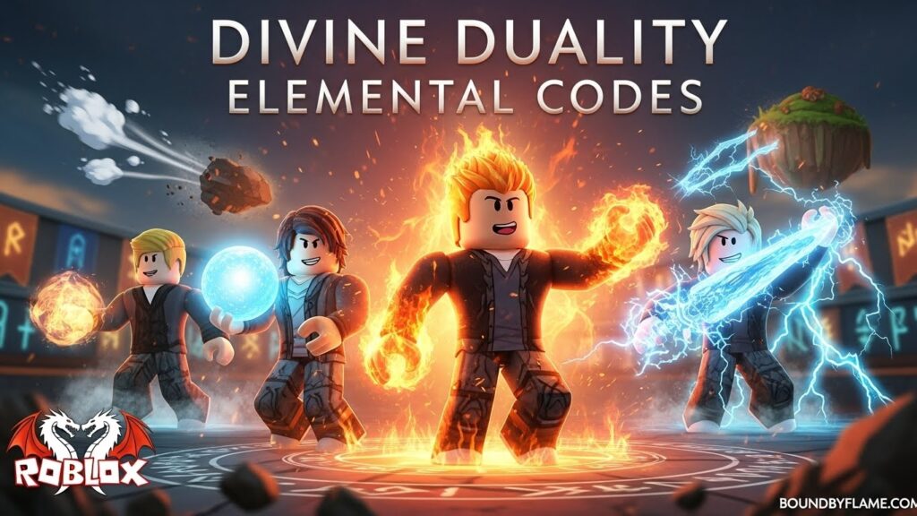 Divine Duality Elemental Codes (February 2026) 23+ New Codes Available