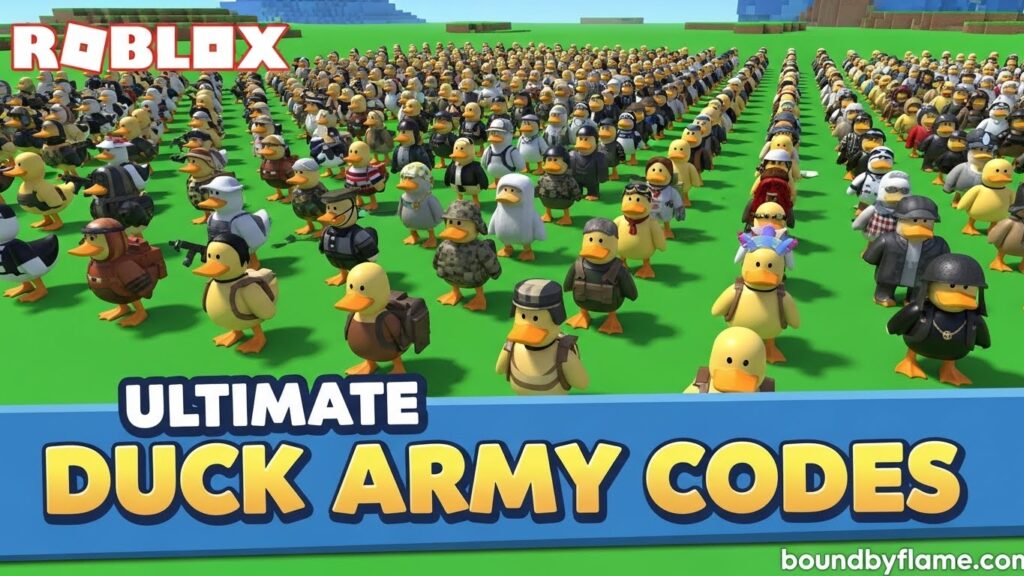 Duck Army Codes (March 2026) 4+ New Codes Available