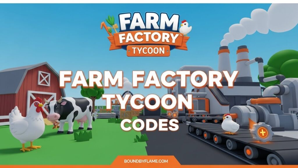 Farm Factory Tycoon Codes (March 2026) 6+ New Codes Available