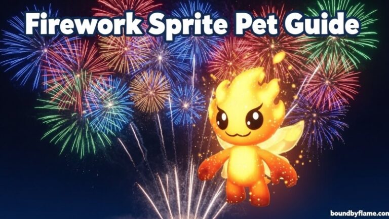 Firework Sprite Pet in Grow a Garden (March 2026) Expert Guide