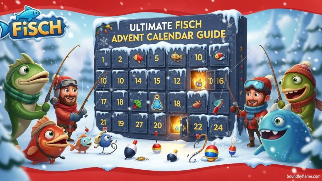 Fisch Advent Calendar (March 2026) Complete Rewards Guide