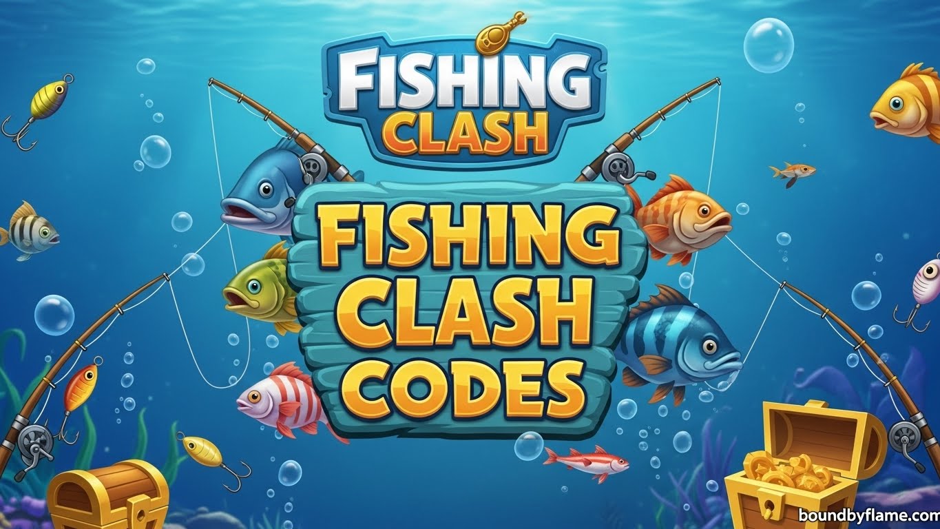 Fishing Clash Codes (February 2026) 6+ New Codes Available