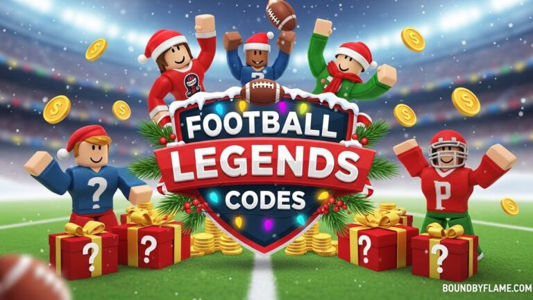 Football Legends Codes (March 2026) 22+ New Codes Available