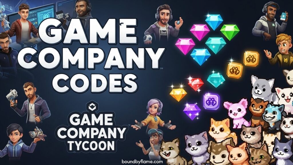 Game Company Tycoon Codes (March 2026) 29+ New Codes Available
