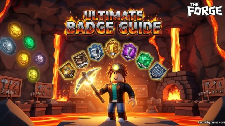 How to Get All Badges & Achievements in The Forge (2026 Guide)