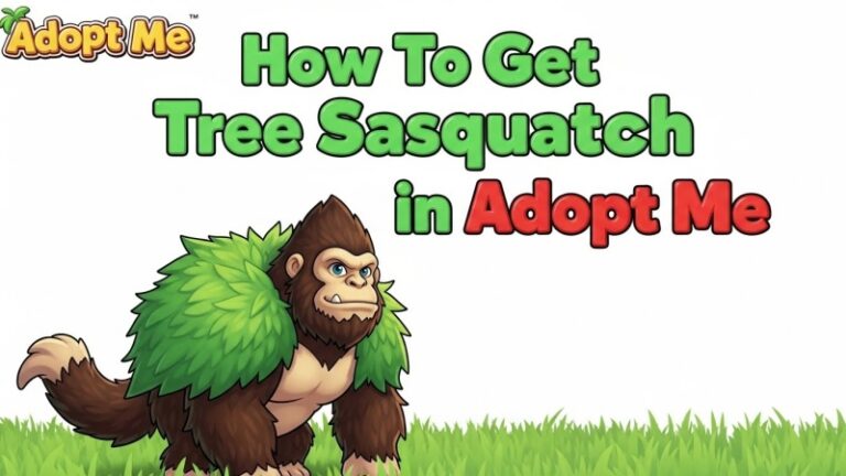 How to Get Tree Sasquatch in Adopt Me (March 2026) Ultimate Guide