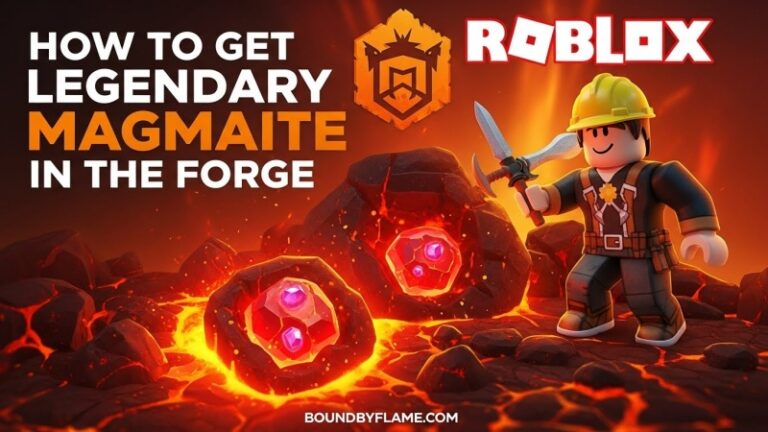How to Get Legendary Magmaite The Forge - Full (2026) Guide