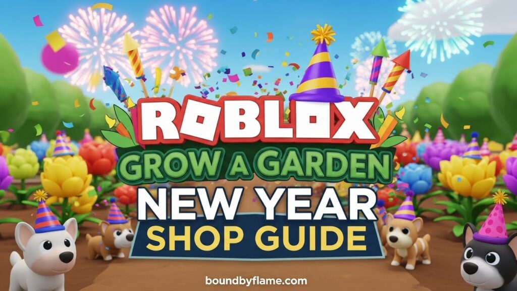 Grow a Garden New Year Shop Guide (March 2026) Countdown & Release Date