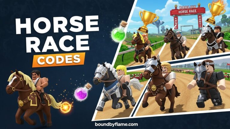 Horse Race Codes (December 2025) 16+ New Codes Available