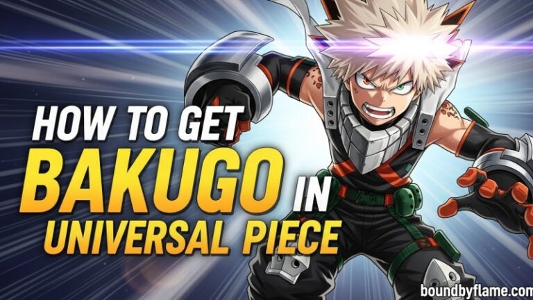 How to Get Bakugo Universal Piece - Complete (March 2026) Guide