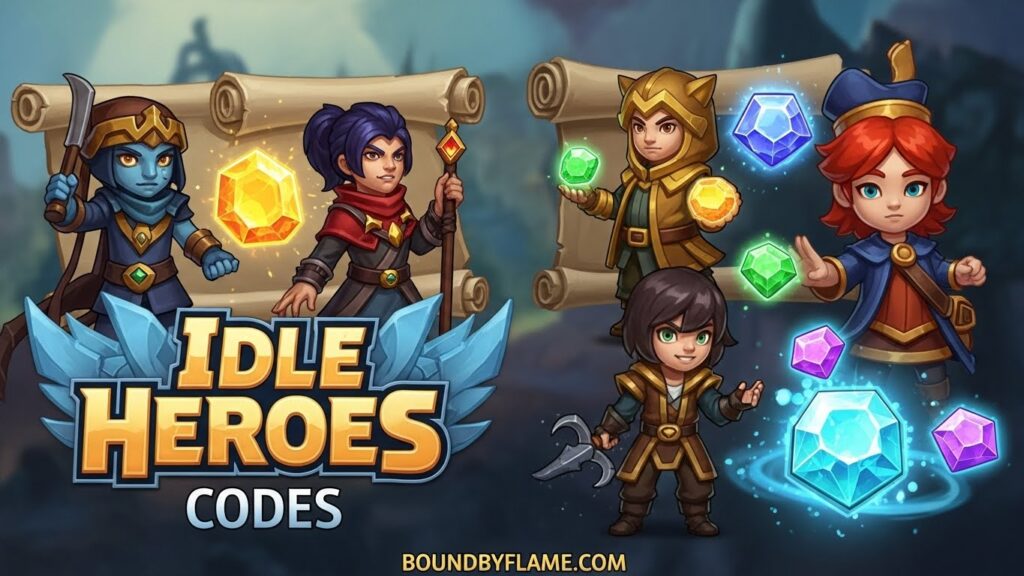 Idle Heroes Codes (March 2026) 6+ New Codes Available