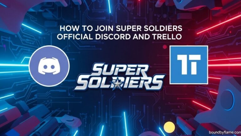 How to Join Super Soldiers Discord & Trello (March 2026)