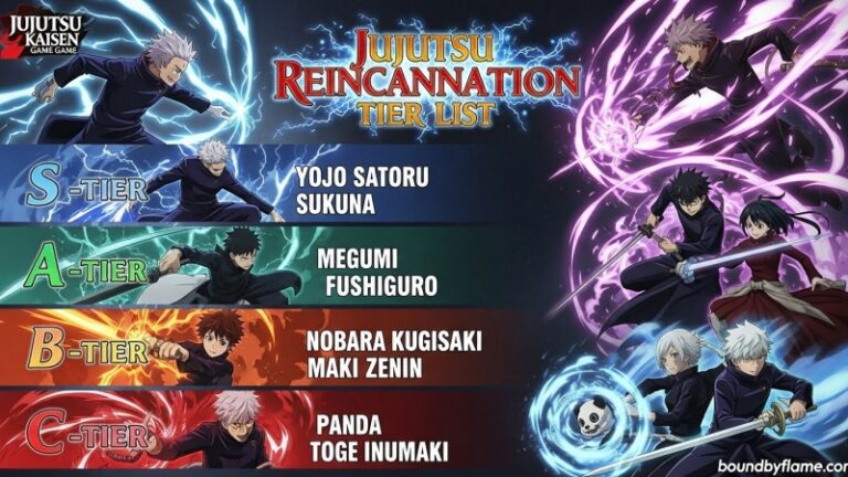 Jujutsu Reincarnation Tier List - Complete (March 2026) Guide