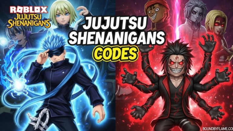 Jujutsu Shenanigans Codes (March 2026) 4+ New Codes Available