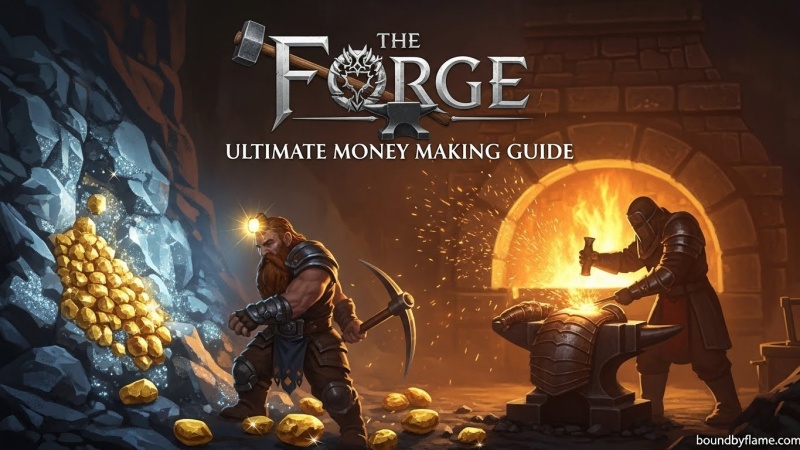 How to Make Money Fast in The Forge (January 2026) Full Guide