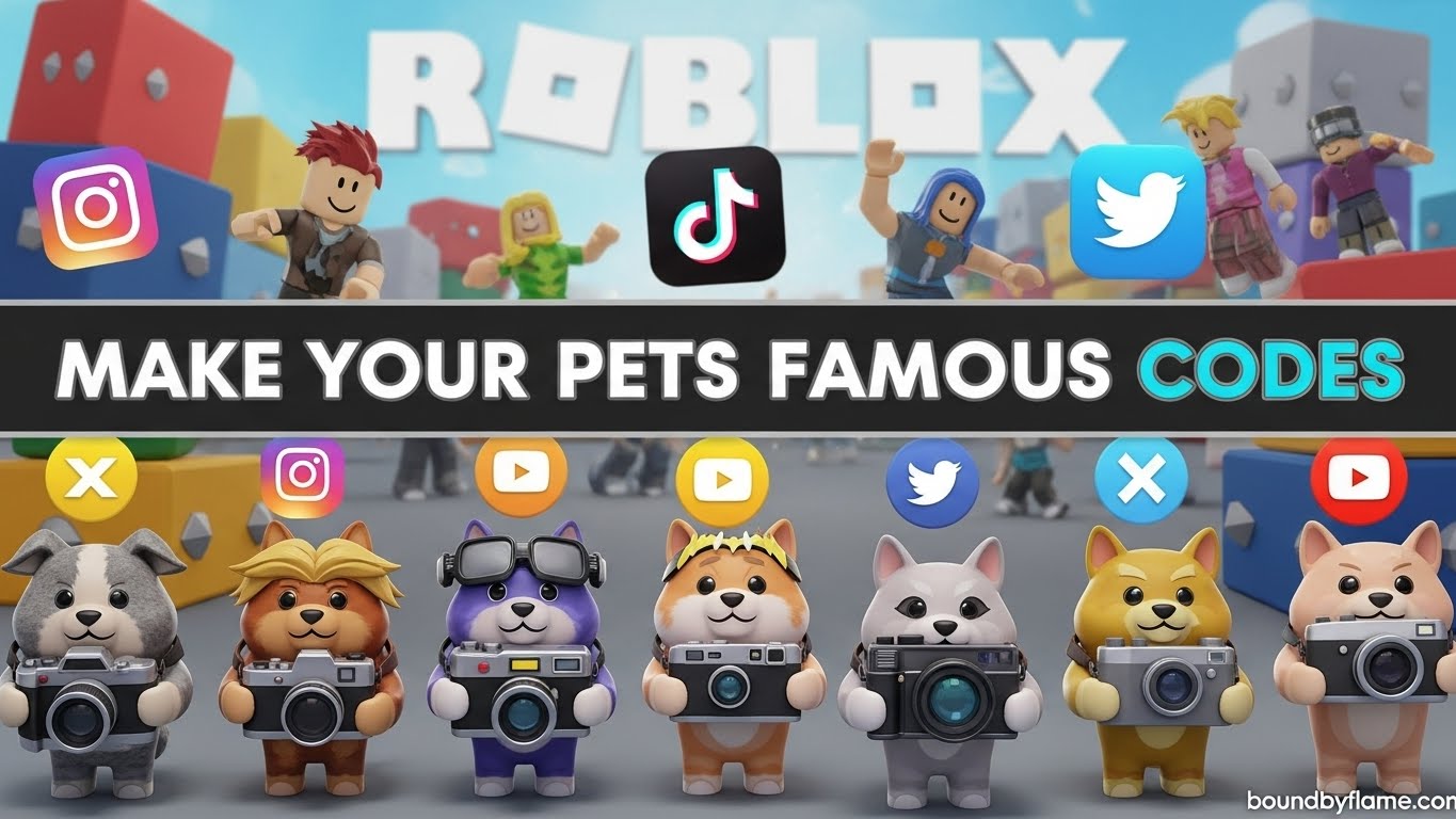 Make Your Pets Famous Codes (March 2026) 9+ New Codes Available