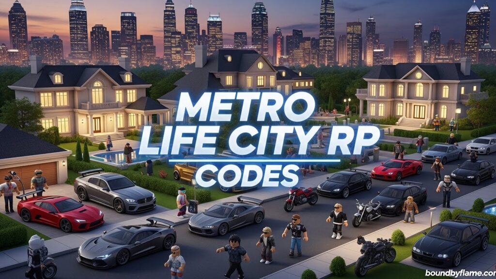 Metro Life City RP Codes (March 2026) 3+ New Codes Available