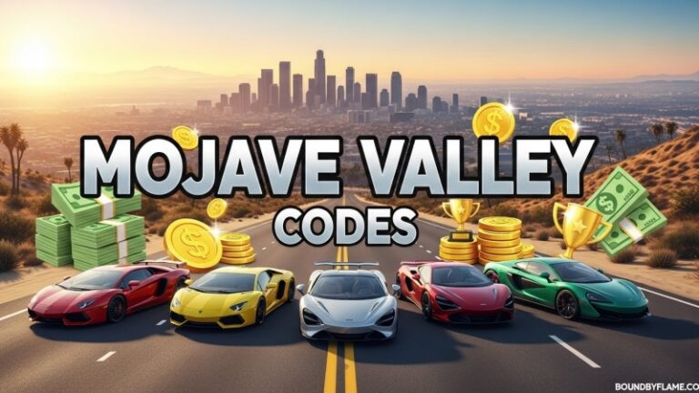 Mojave Valley Codes - Complete (March 2026) Guide