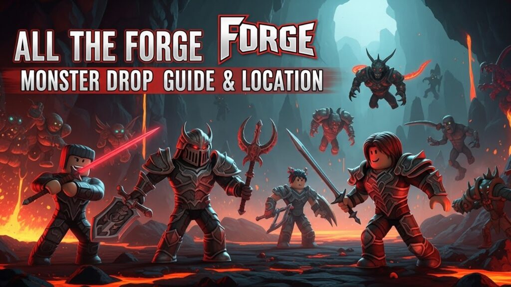 All The Forge Roblox Monster Drop Guide & Location (March 2026)