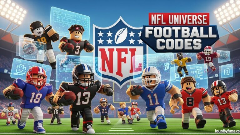 NFL Universe Football Codes (March 2026) 51+ New Codes Available