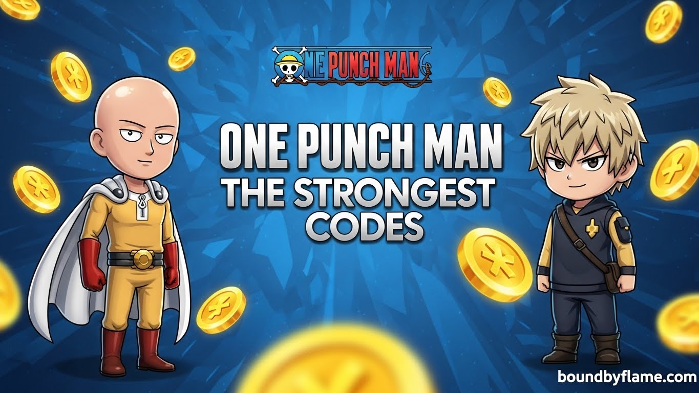 One Punch Man The Strongest Codes (March 2026) 6+ New Codes Available