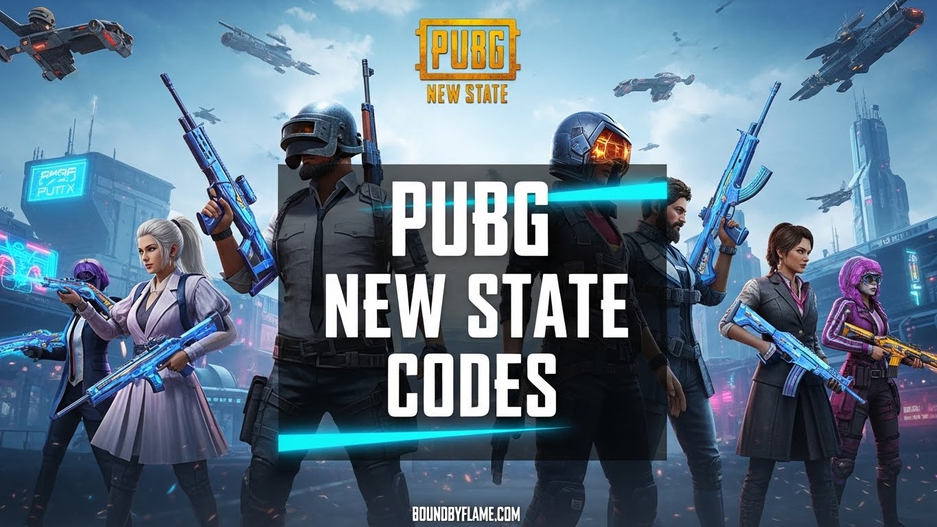 PUBG New State Codes (March 2026) 2+ New Codes Available