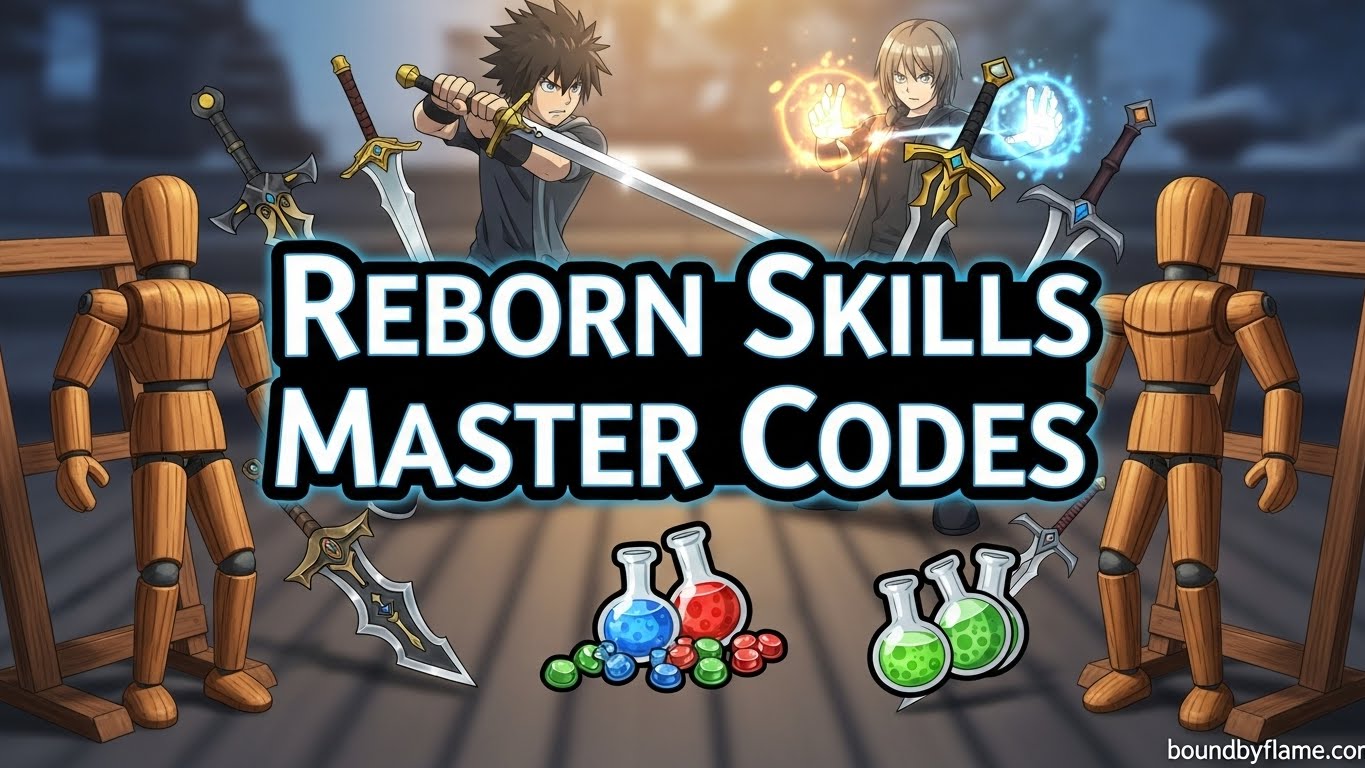 Reborn Skills Master Codes (December 2025) 13+ New Codes Available