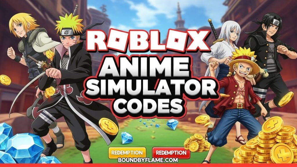 Roblox Anime Simulator Codes (March 2026) 15+ New Codes Available