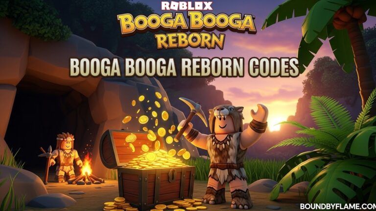 Roblox Booga Booga Reborn Codes (March 2026) 15+ New Codes Available