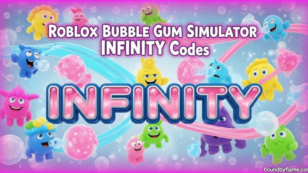 Roblox Bubble Gum Simulator INFINITY Codes (March 2026) 15+ New Codes ...