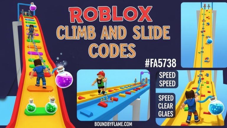 Roblox Climb and Slide Codes (March 2026) 1+ New Codes Available