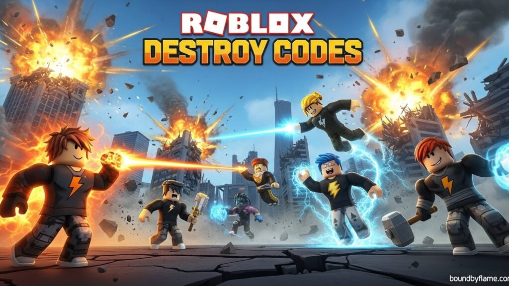 Roblox Destroy Codes (March 2026) 6+ New Codes Available