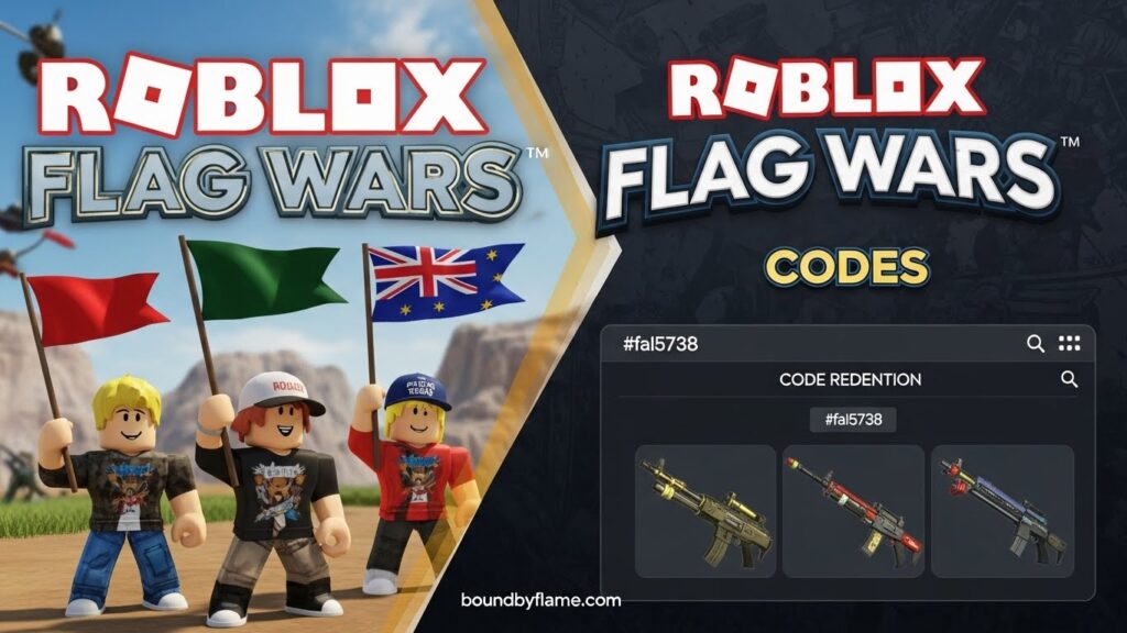 Roblox Flag Wars Codes (March 2026) 20+ New Codes Available