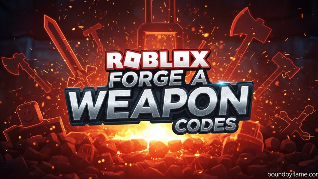 Roblox Forge a Weapon Codes (March 2026) 12+ New Codes Available