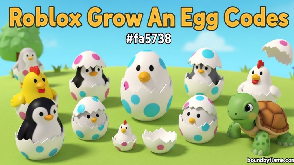 Roblox Grow An Egg Codes (March 2026) 10+ New Codes Available