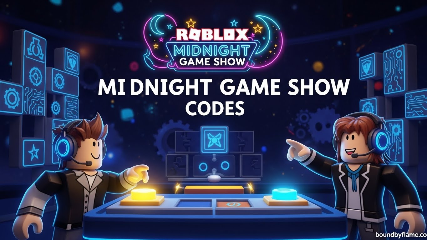 Roblox Midnight Game Show Codes (March 2026) 2+ New Codes Available