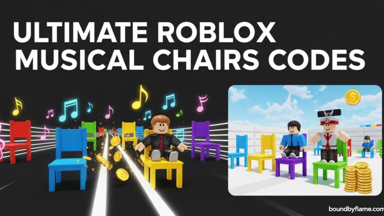 Roblox Musical Chairs Codes (March 2026) 3+ New Codes Available
