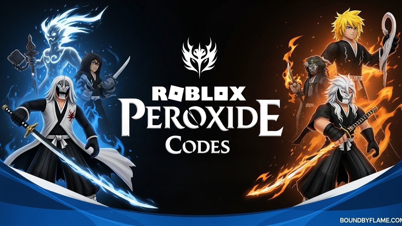 Roblox Peroxide Codes (December 2025) 9+ New Codes Available
