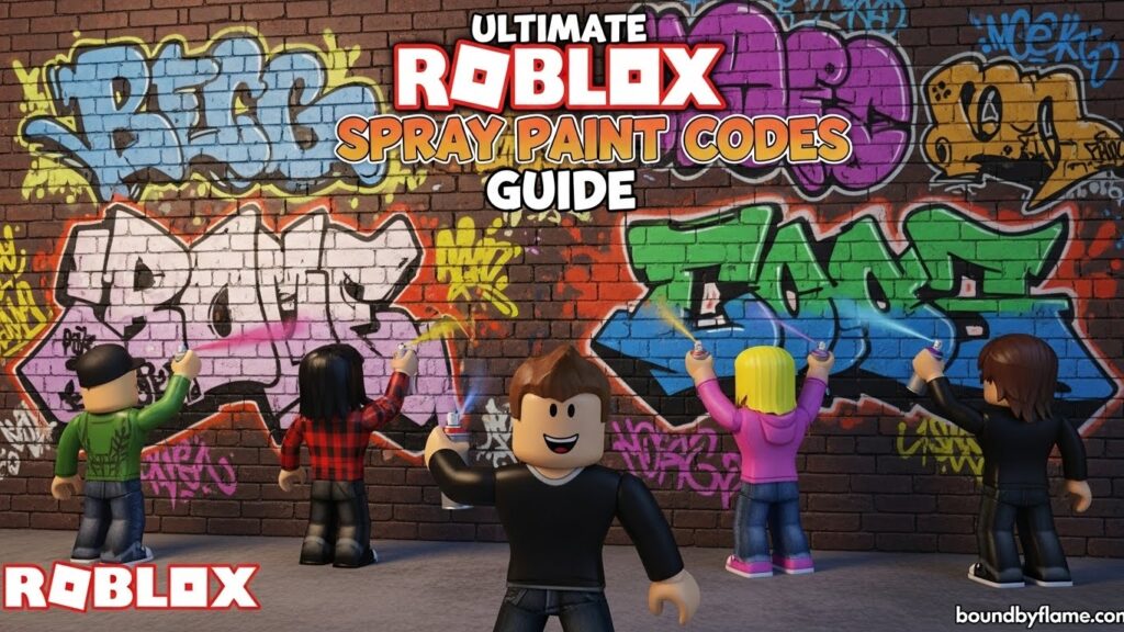 Roblox Spray Paint Codes (December 2025) 37+ New Code Available