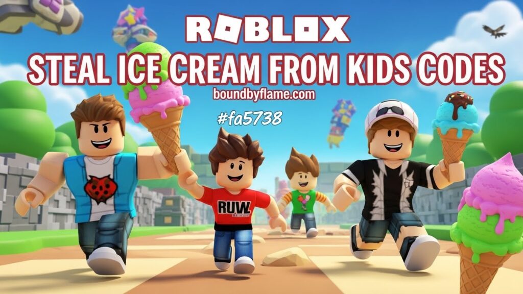 Roblox Steal Ice Cream from Kids Codes (March 2026) 2+ New Codes Available