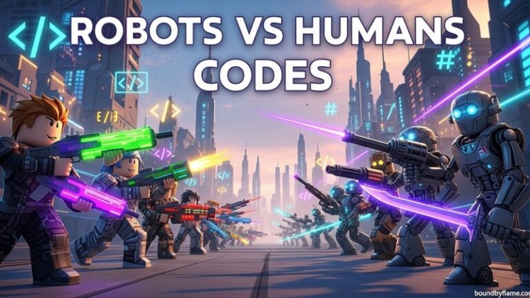 Robots Vs Humans Codes - Complete (March 2026) List Guide
