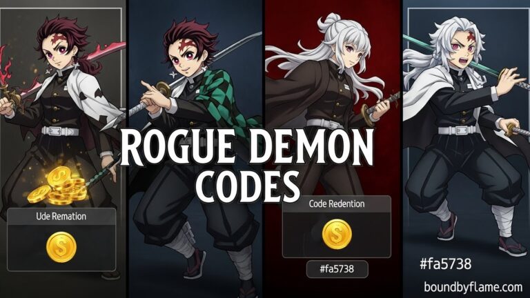 Rogue Demon Codes (March 2026) 12+ New Codes Available