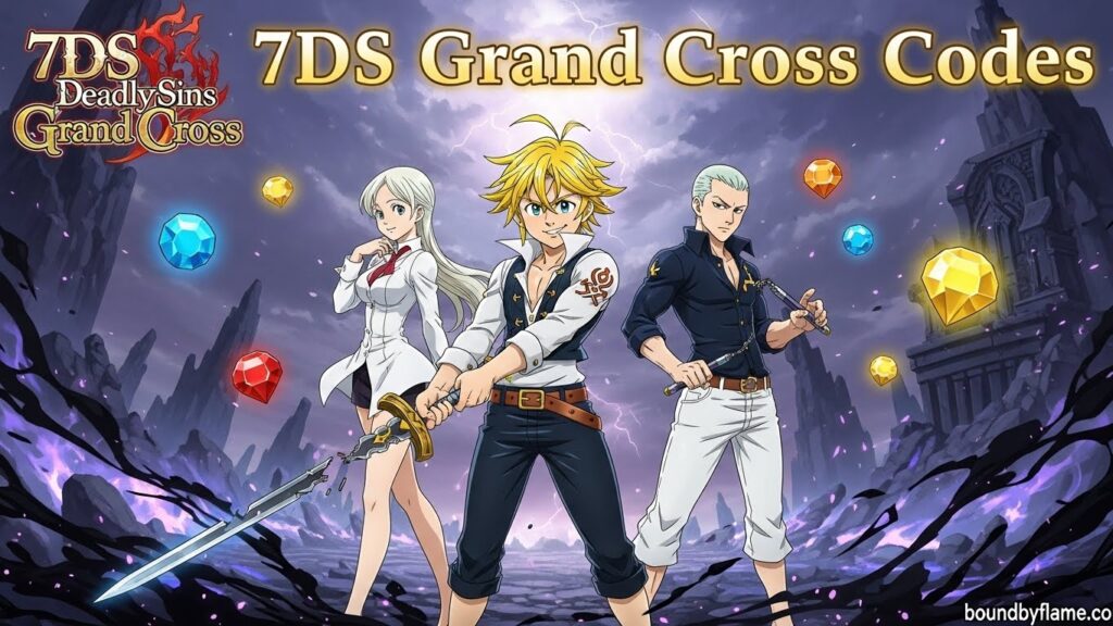 Seven Deadly Sins Grand Cross Codes (March 2026) 8+ New Codes Available