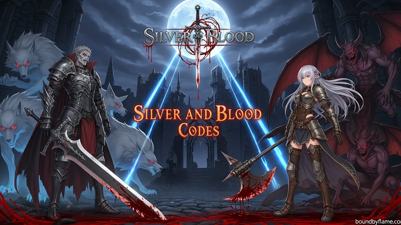 Silver and Blood Codes (February 2026) 17+ New Codes Available