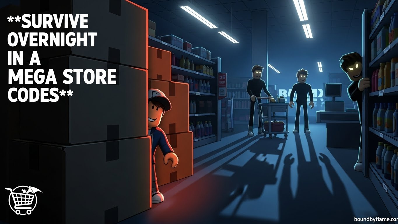Survive Overnight in a Mega Store Codes (February 2026) 1+ New Codes Available