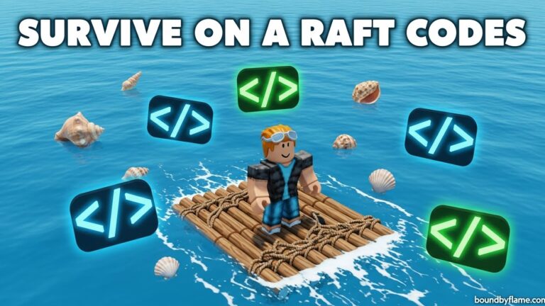 Survive on a Raft Codes (March 2026) 8+ New Codes Available