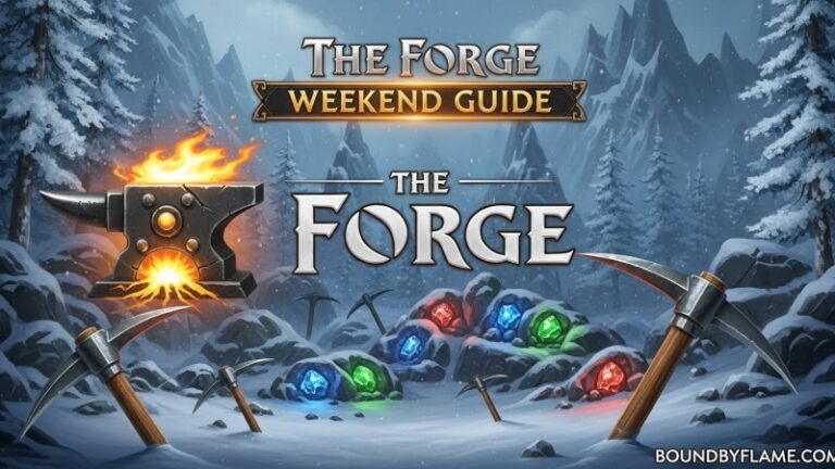 The Forge Update: Complete (March 2026) Weekend Guide