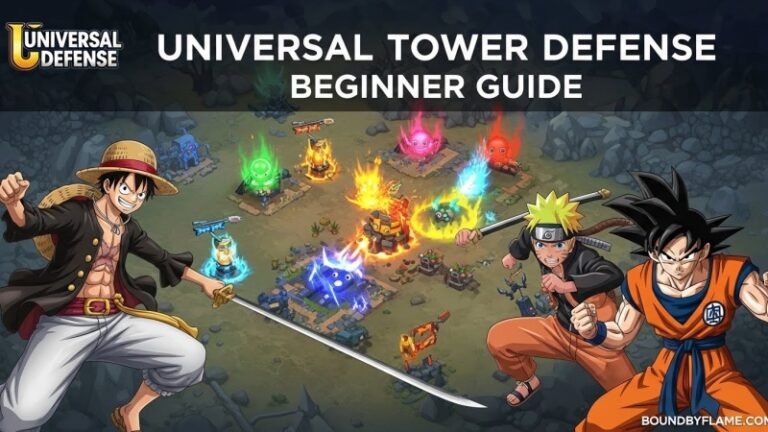 Universal Tower Defense 2026 Beginner Guide: Tips for New Player
