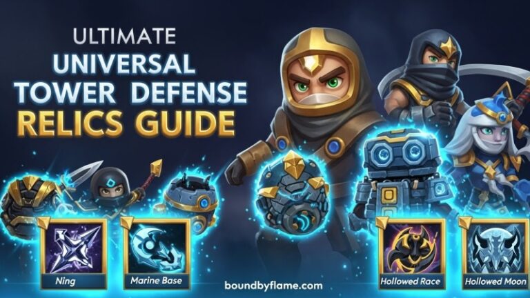 Universal Tower Defense Relics - Complete (March 2026) Guide